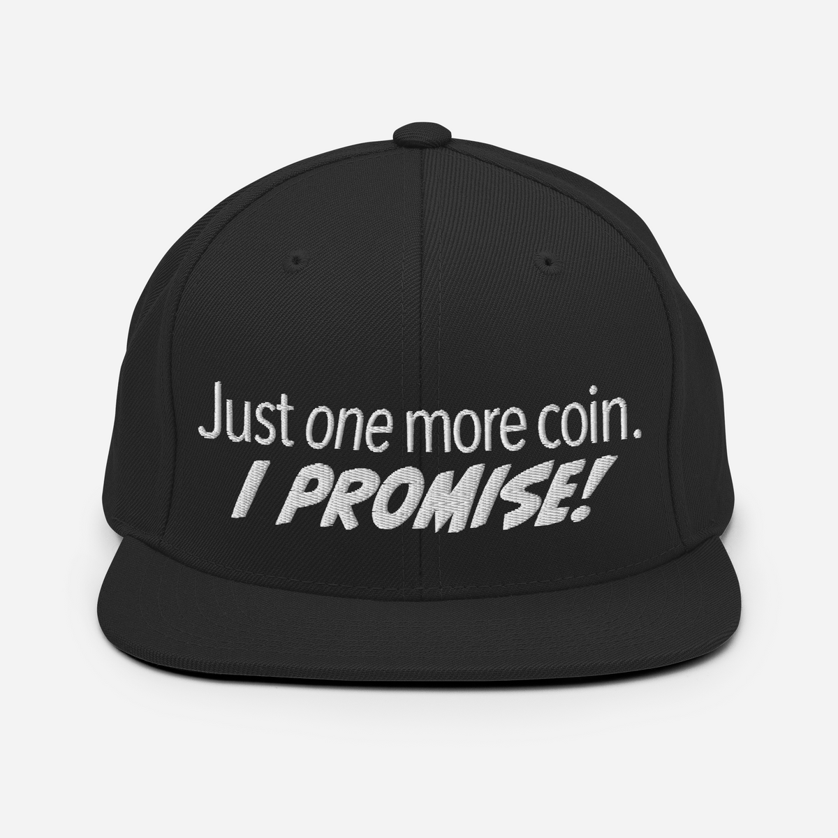 Just One More Coin...Snapback Hat – Numismaster