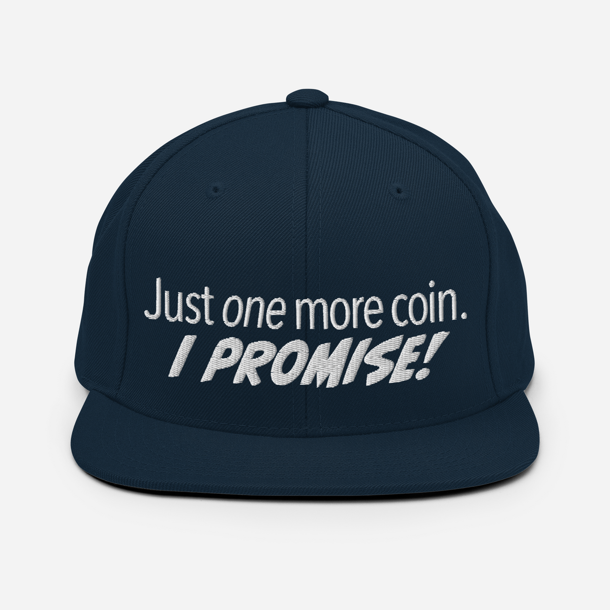 Just One More Coin...Snapback Hat – Numismaster