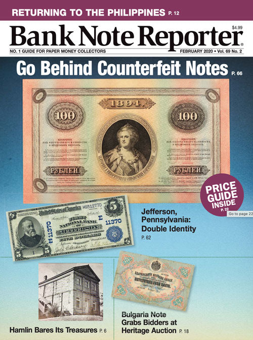 2020 Bank Note Reporter Digital Issue No. 02, February – Numismaster