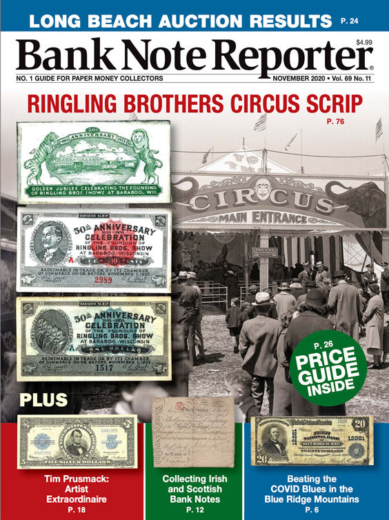 2020 Bank Note Reporter Digital Issue No. 11, November – Numismaster