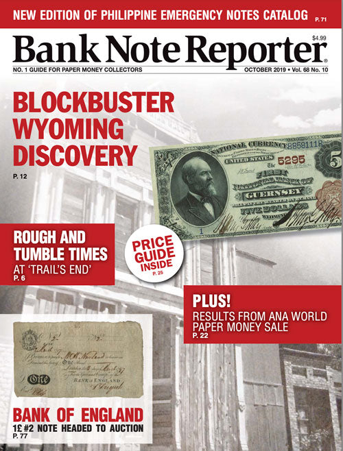 2019 Bank Note Reporter Digital Issue No. 10, October – Numismaster