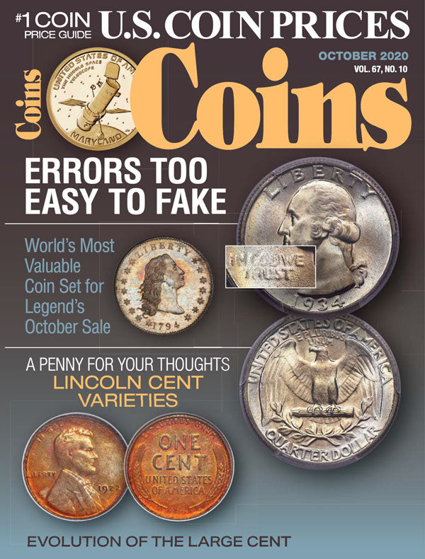 2020 Coins Magazine Digital Issue No. 10, October – Numismaster