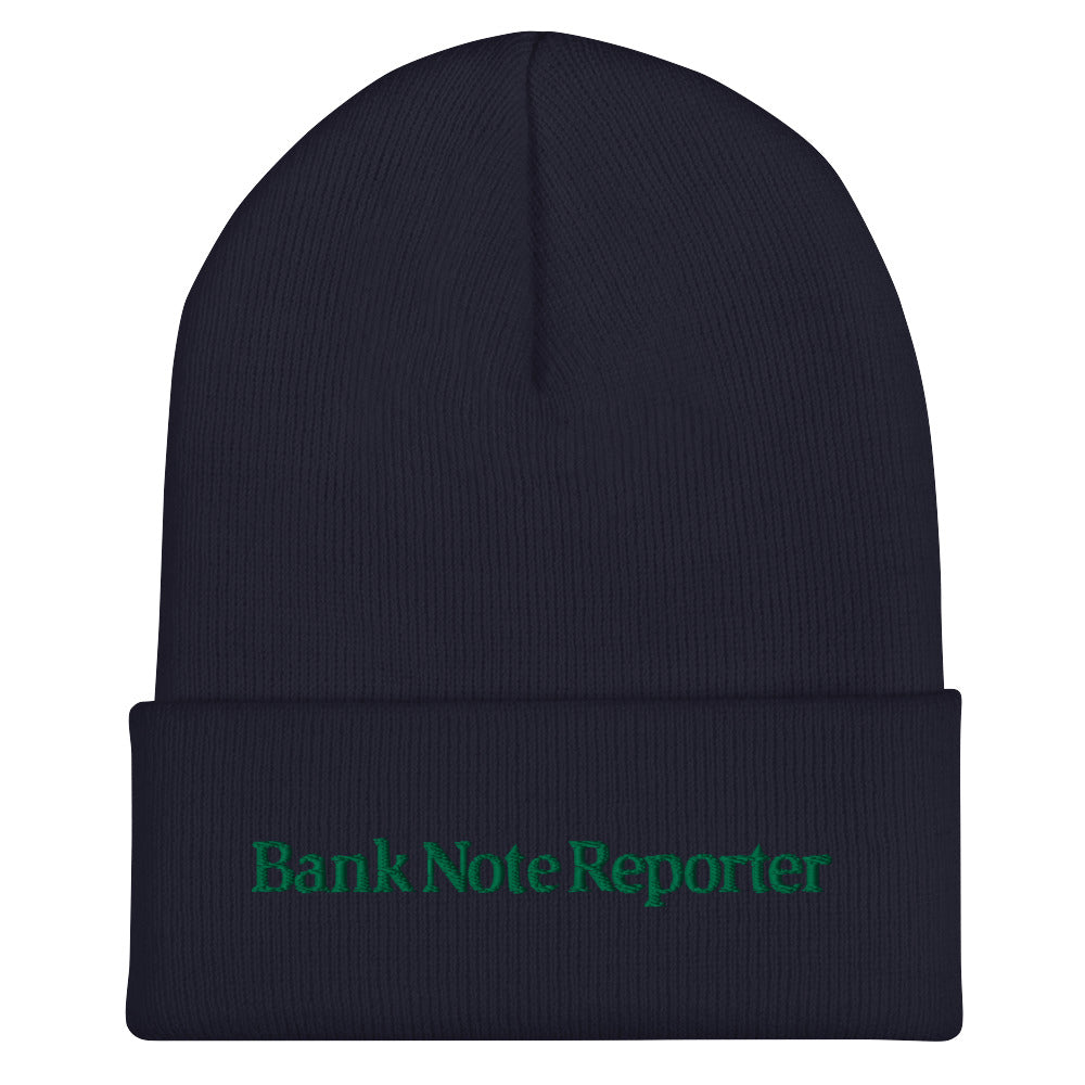 Bank Note Reporter Cuffed Beanie – Numismaster